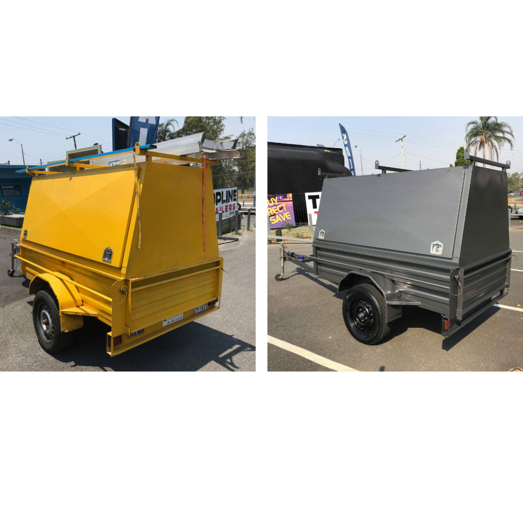 Box Trailer Respray | Topline Trailers, Brisbane and Surrounds