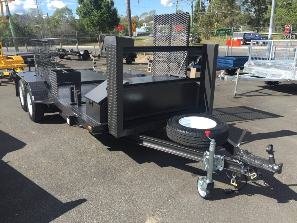 Tree Stump Grinder Trailer - Topline Trailers | Brisbane & Surrounds