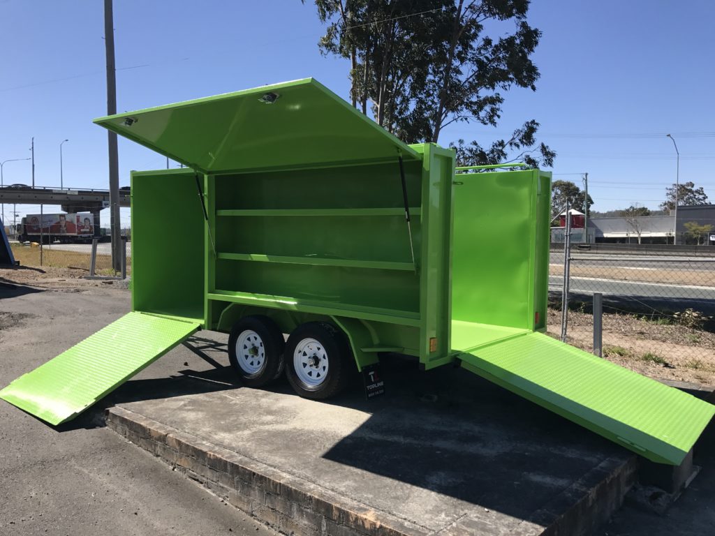Custom Colour Painted Trailers - Topline Trailers - | Brisbane