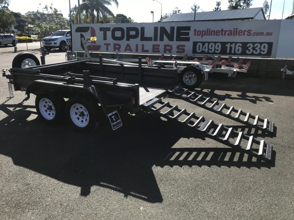 Custom Small Machinery Trailer - Topline Trailers