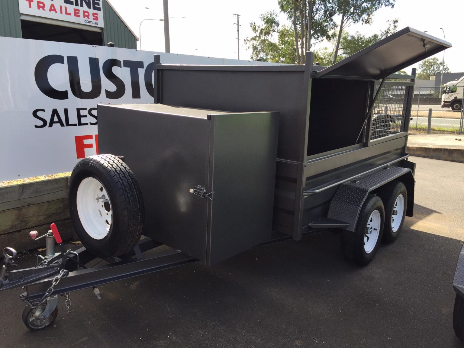 Custom Box/Builders Trailer- Australian Made | Topline Trailers