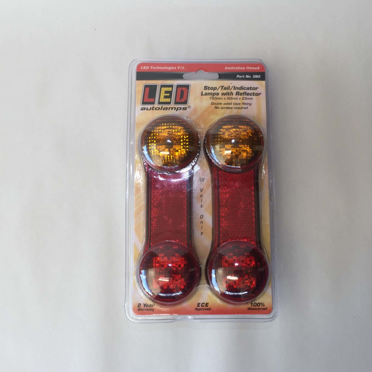 Trailer Lamp - Slimline Rectangle, LED - Topline Trailers